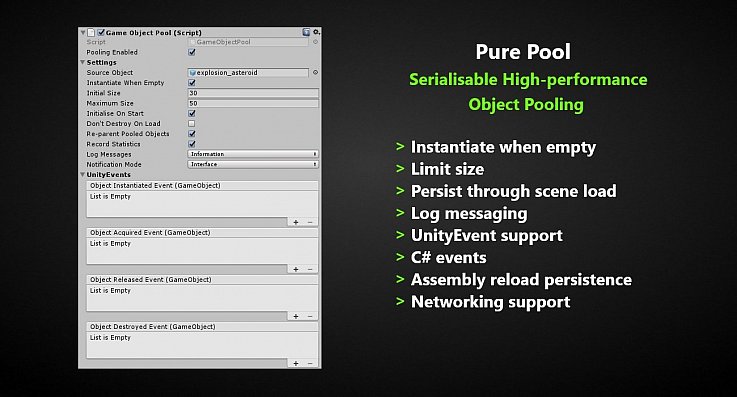 Umbrace - Pure Pool - Professional Object Pooling for Unity Software
